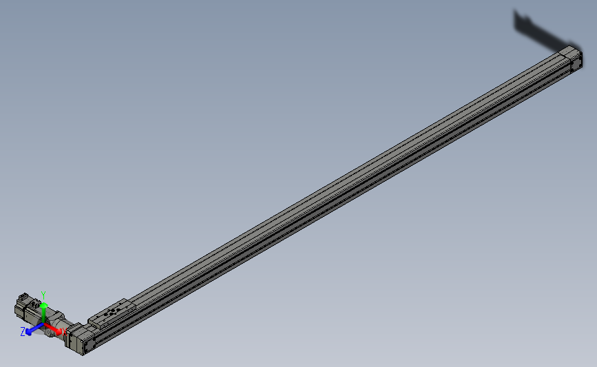 欧规皮带滑台模组M55-1800-L-D-K3-M400W-N-S3_STEP_模型图纸下载 – 懒石网