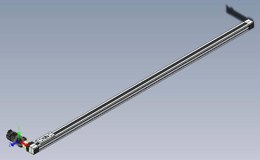 欧规皮带滑台模组M55-2000-L-D-K3-M400W-N-S3_STEP_模型图纸下载 – 懒石网