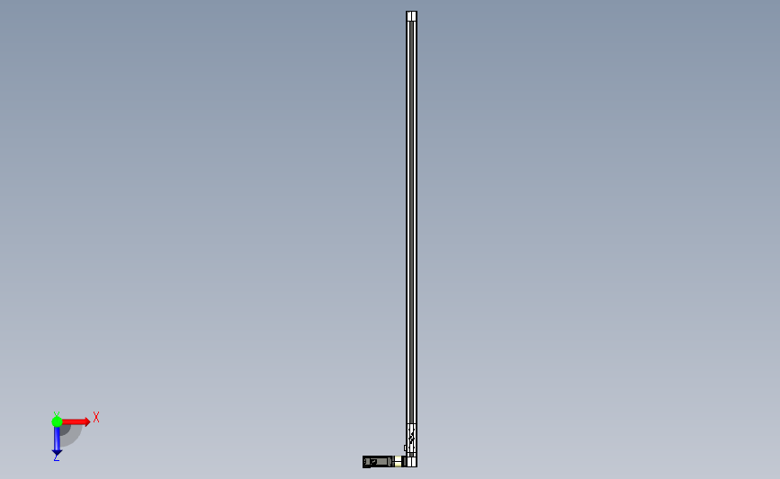 欧规皮带滑台模组M55-2100-L-D-K3-M400W-N-S3_STEP_模型图纸下载 – 懒石网