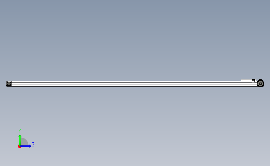 欧规皮带滑台模组M55-2300-L-D-K3-M400W-N-S3_STEP_模型图纸下载 – 懒石网