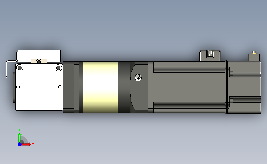 欧规皮带滑台模组M55-2500-R-D-K3-M400W-N-S3_STEP_模型图纸下载 – 懒石网