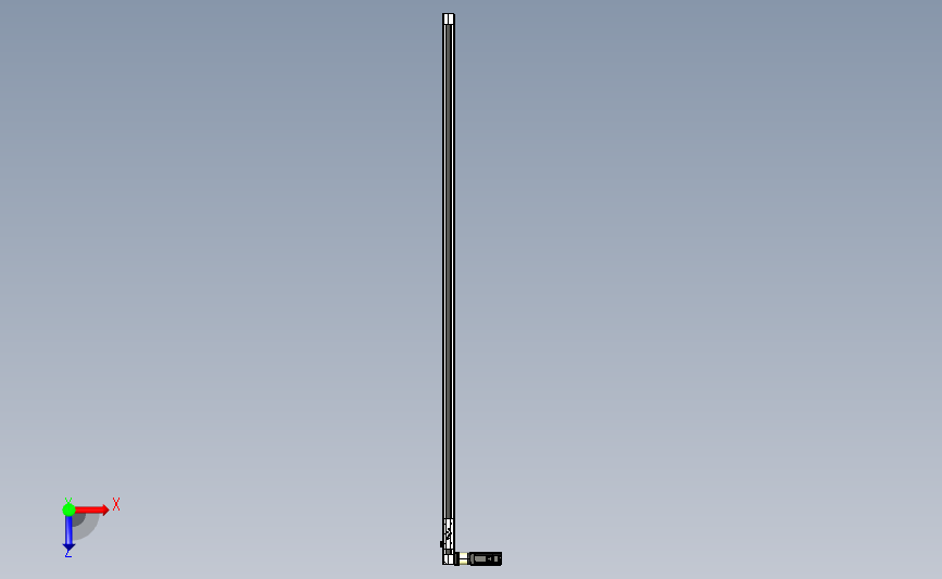 欧规皮带滑台模组M55-2400-R-D-K3-M400W-N-S3_STEP_模型图纸下载 – 懒石网