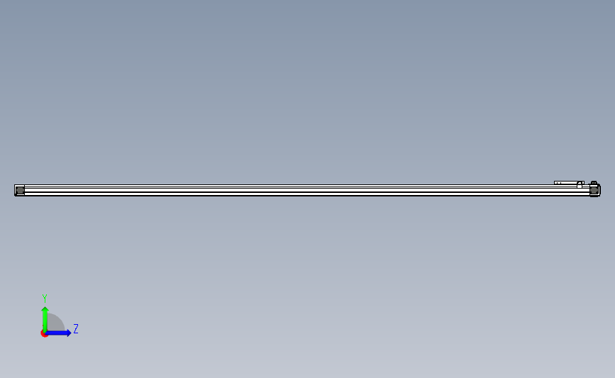 欧规皮带滑台模组M55-2600-R-D-K3-M400W-N-S3_STEP_模型图纸下载 – 懒石网