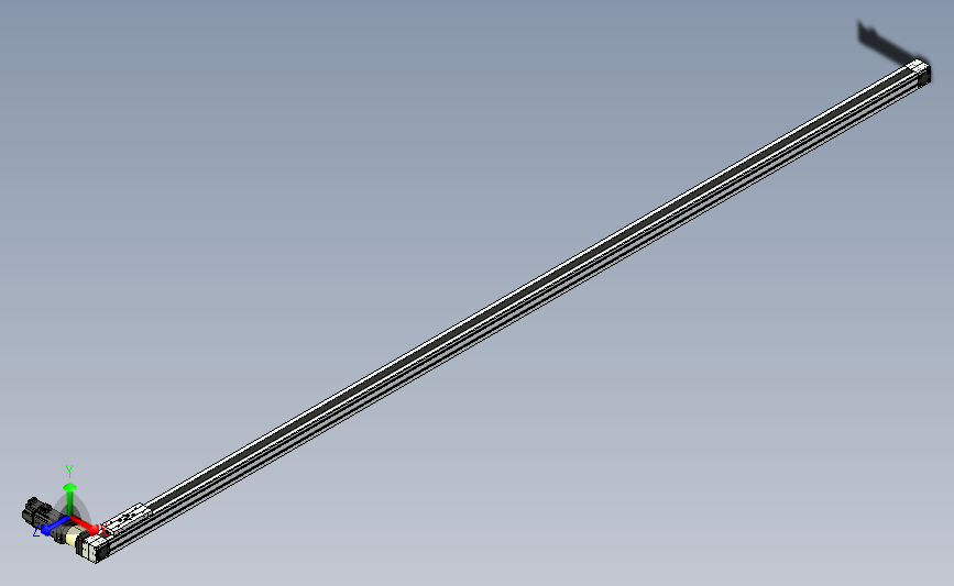 欧规皮带滑台模组M55-3000-L-D-K3-M400W-N-S3_STEP_模型图纸下载 – 懒石网