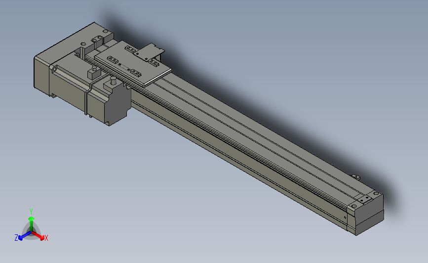 日规螺杆全密滑台模组SW65-250-1210-1P-RM-M200W-S3_STEP_模型图纸下载 – 懒石网