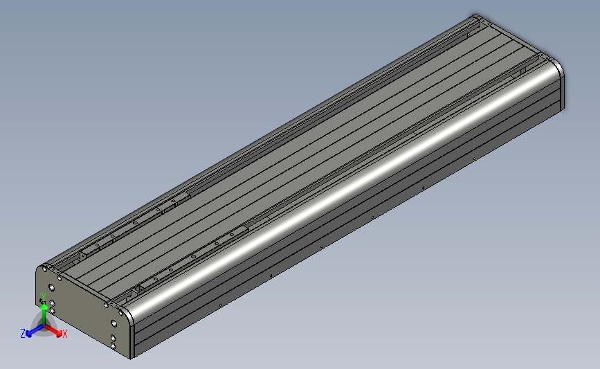 直线电机LM-150-1028-ACL030C1-D1-C2-P2-S3_STEP_模型图纸下载 – 懒石网