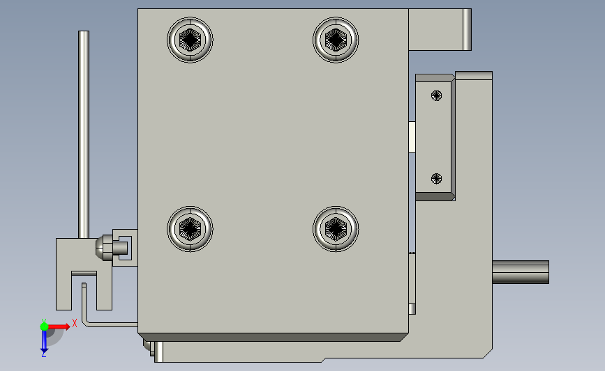 直线电机LMU-80-203-AUI0302-D1-C2-P2-S3_STEP_模型图纸下载 – 懒石网