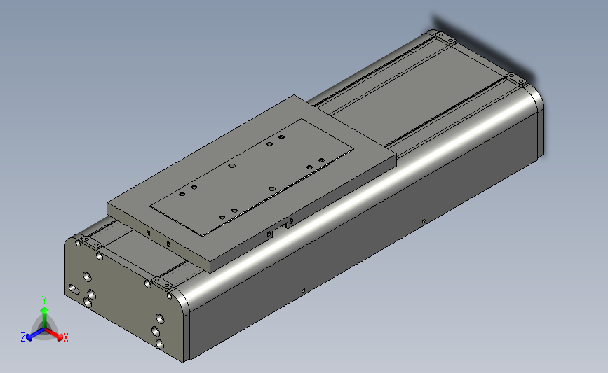 直线电机LMU-80-1240-AUI0302-D1-C2-P2-S3_STEP_模型图纸下载 – 懒石网