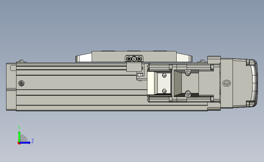 GTH系列轨道内嵌式滑台模组GTH5-L05-50-BR-P10-C3_STEP_模型图纸下载 – 懒石网