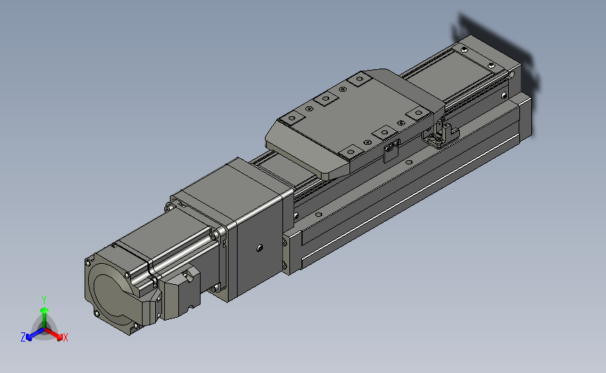 GTH系列轨道内嵌式滑台模组GTH8-L10-150-BC-P20-C3_STEP_模型图纸下载 – 懒石网