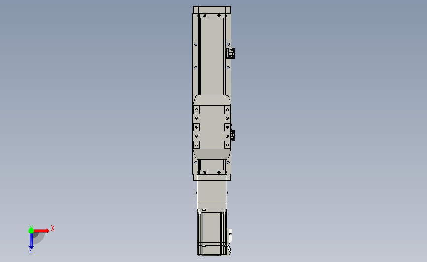 GTH系列轨道内嵌式滑台模组GTH8-L10-150-BC-P20-C3_STEP_模型图纸下载 – 懒石网