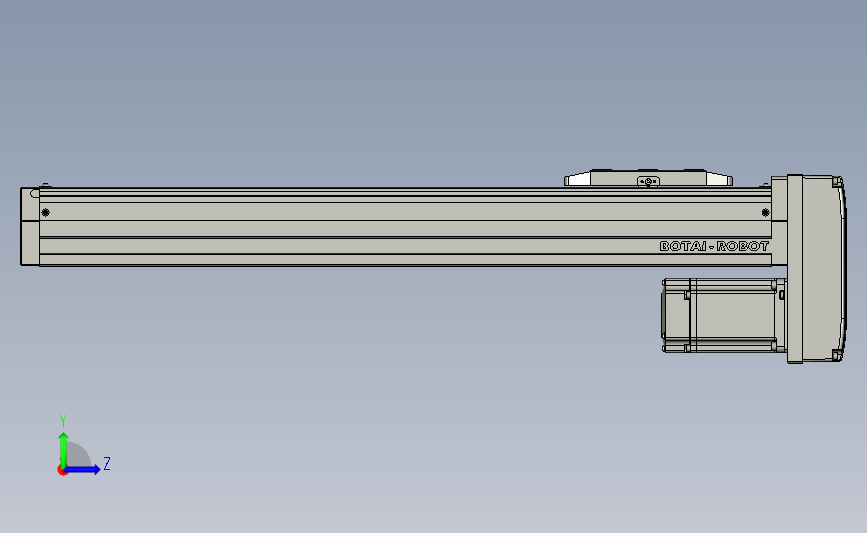GTH系列轨道内嵌式滑台模组GTH8-L10-400-BM-P20-C4_STEP_模型图纸下载 – 懒石网