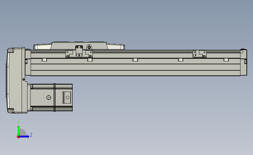 GTH系列轨道内嵌式滑台模组GTH12-250-BM-C4_STEP_模型图纸下载 – 懒石网