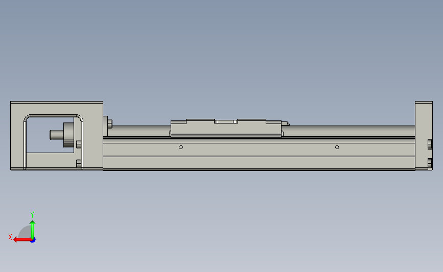 直线模组KK60-200A1-F0.stp_STEP_模型图纸下载 – 懒石网