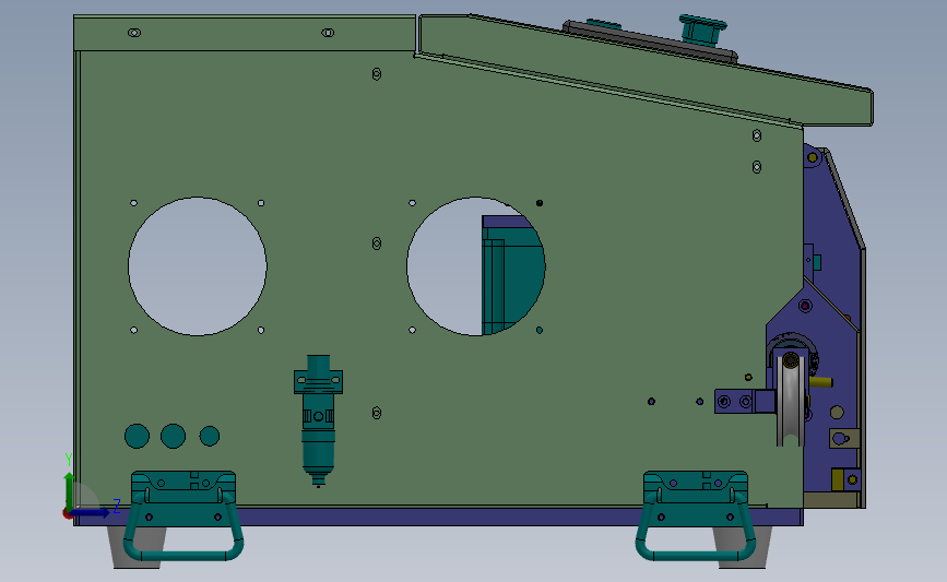 同轴剥线机_SOLIDWORKS 2013_模型图纸下载 – 懒石网