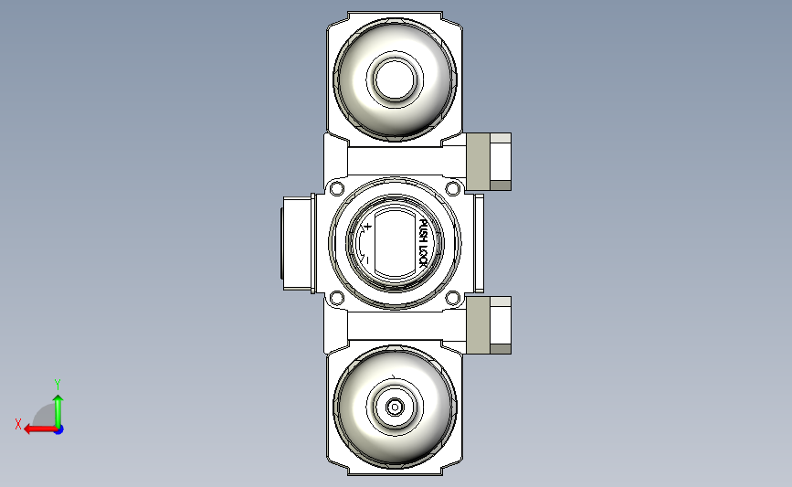 气立可CHELIC气动元件3D-NC-200-01_STEP_模型图纸下载 – 懒石网