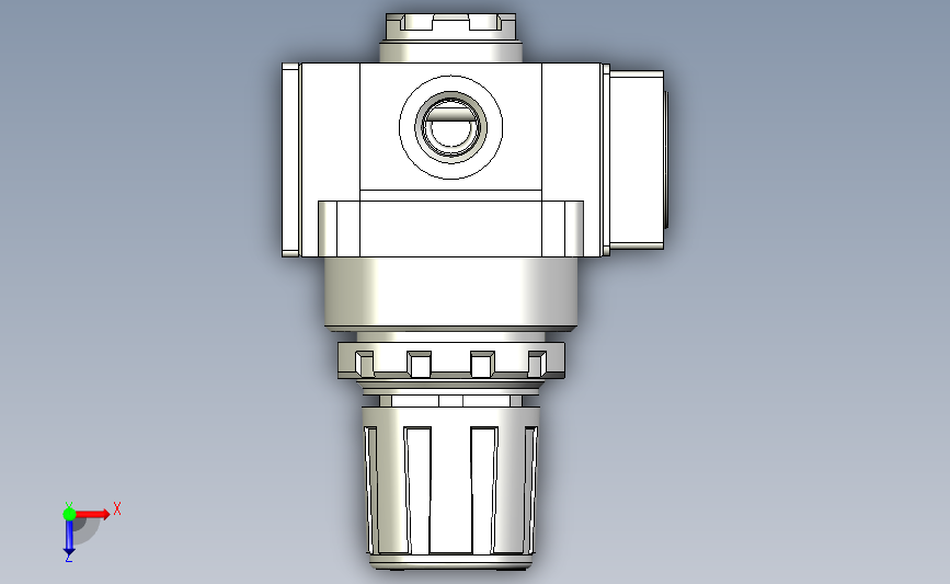 气立可CHELIC气动元件3D-NR-200-01_STEP_模型图纸下载 – 懒石网