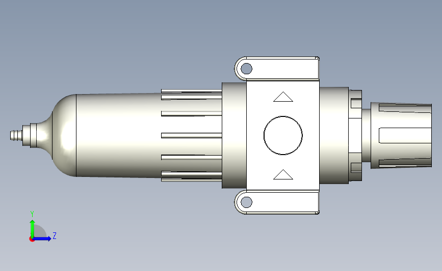 气立可CHELIC气动元件3D-PFR-200_STEP_模型图纸下载 – 懒石网