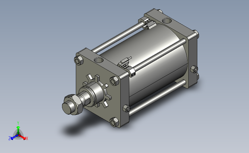 CKD 数模SCS2-LN-00-160B-200-T2YD-D_0__STEP_模型图纸下载 – 懒石网