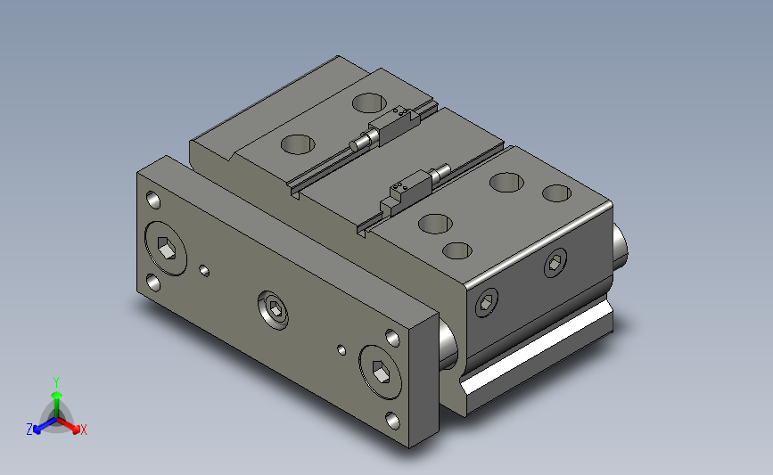 CKD 数模STG-M-50-75-T2YD-D__0__STEP_模型图纸下载 – 懒石网