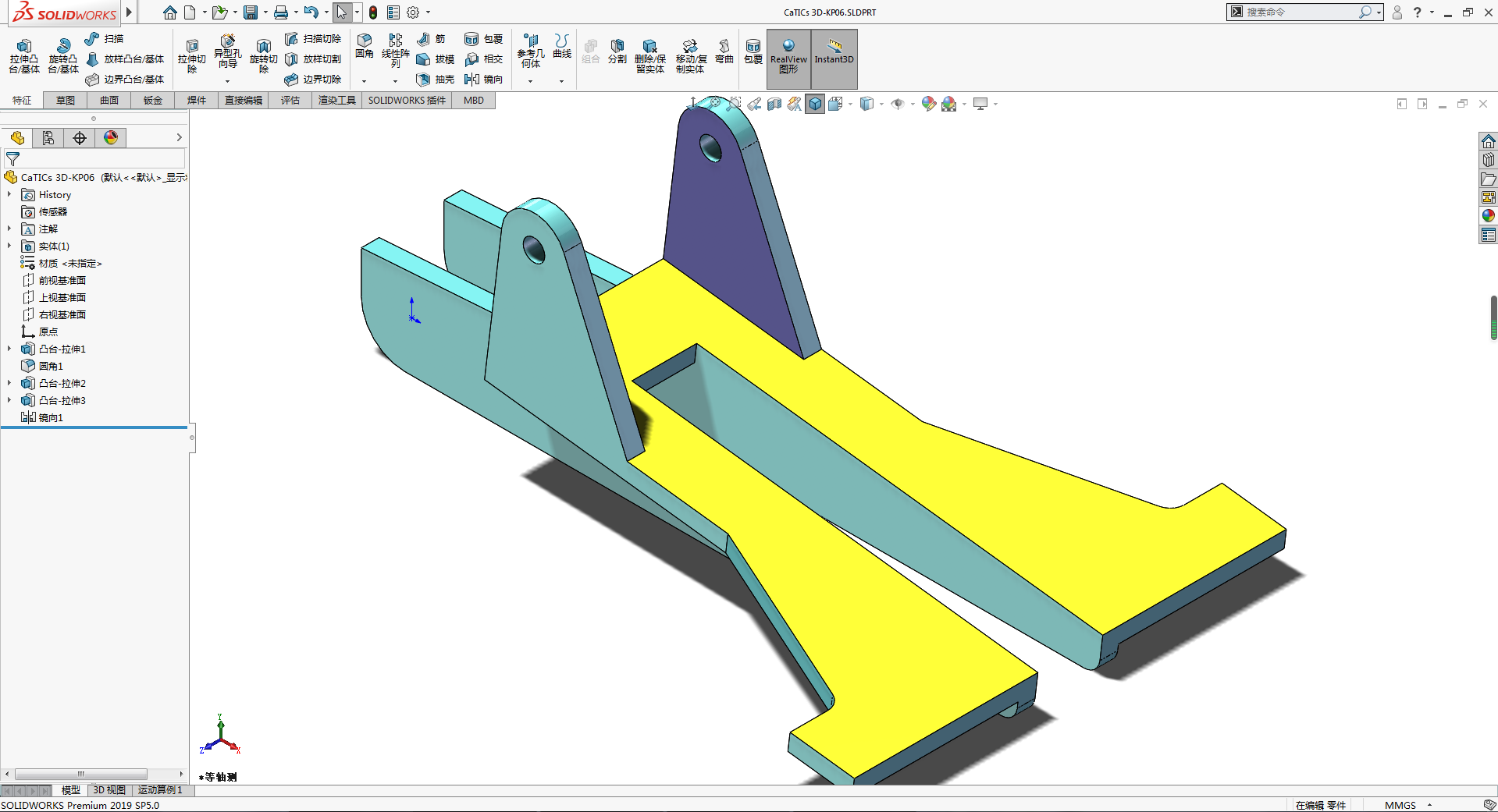 4月03日：CaTICs 3D-KP06_SOLIDWORKS 2019_模型图纸下载 – 懒石网