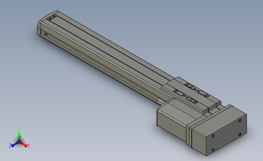 IAI艾卫艾电缸RCP2-HS8R-I-86P-30-450_STEP_模型图纸下载 – 懒石网