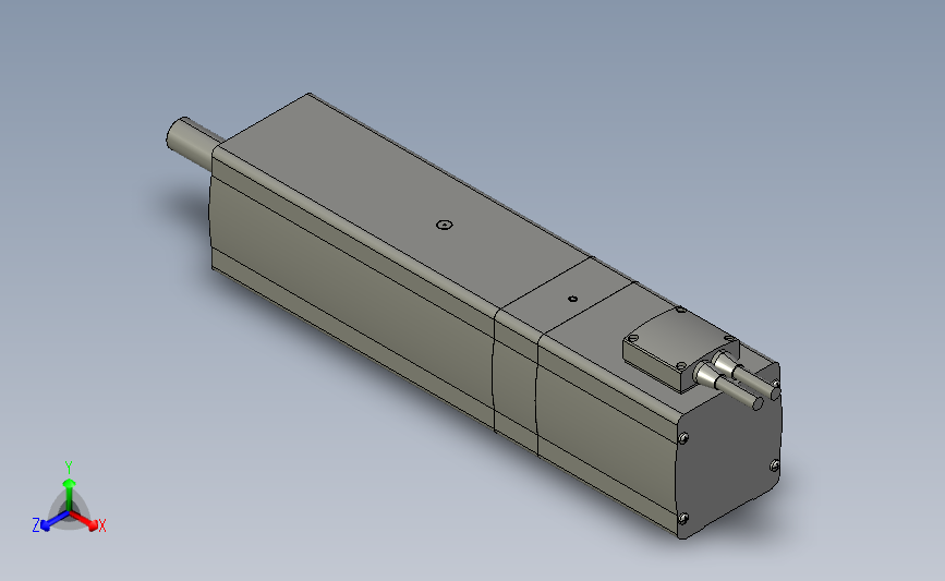IAI艾卫艾电缸RCP2-RA4C-I-42P-2-5-100_STEP_模型图纸下载 – 懒石网