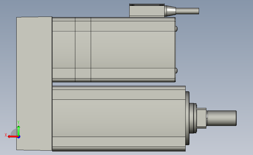IAI艾卫艾电缸RCP2-RA8R-I-60P-5-50_STEP_模型图纸下载 – 懒石网