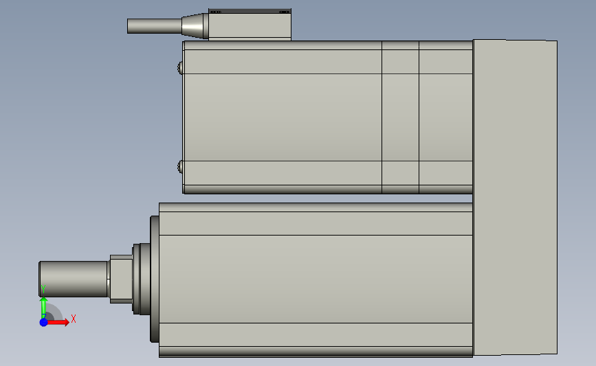 IAI艾卫艾电缸RCP2-RA8R-I-60P-5-50_STEP_模型图纸下载 – 懒石网
