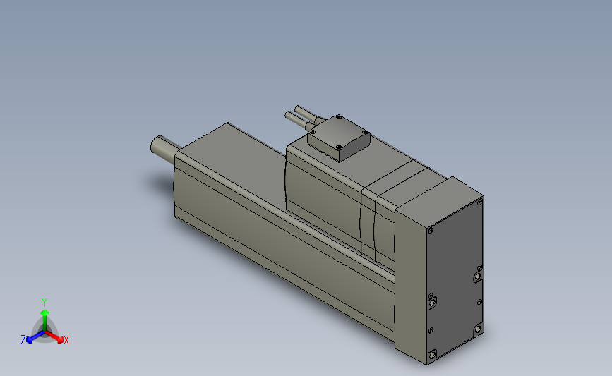 IAI艾卫艾电缸RCP2-RA8R-I-60P-5-200_STEP_模型图纸下载 – 懒石网