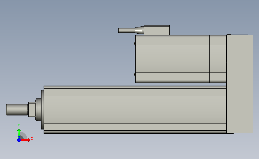 IAI艾卫艾电缸RCP2-RA8R-I-60P-5-200_STEP_模型图纸下载 – 懒石网