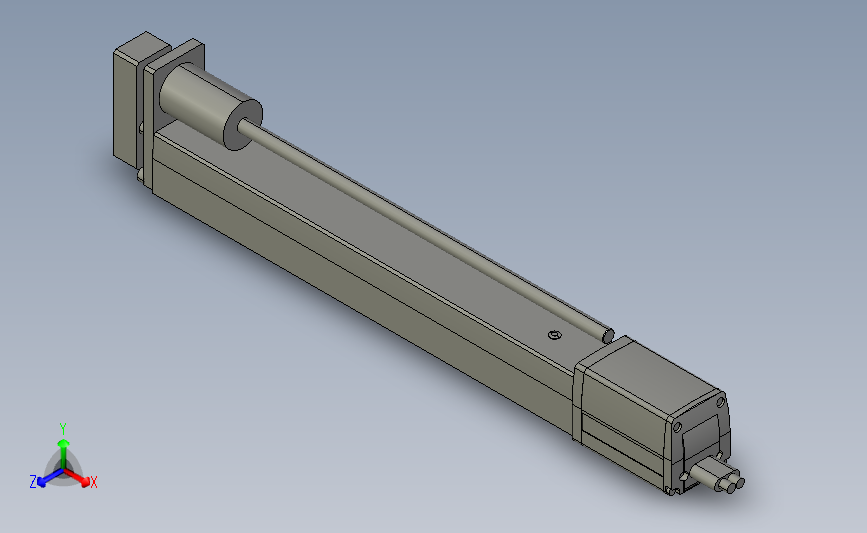 IAI艾卫艾电缸RCP2-RGS4C-I-42P-2.5-300_STEP_模型图纸下载 – 懒石网