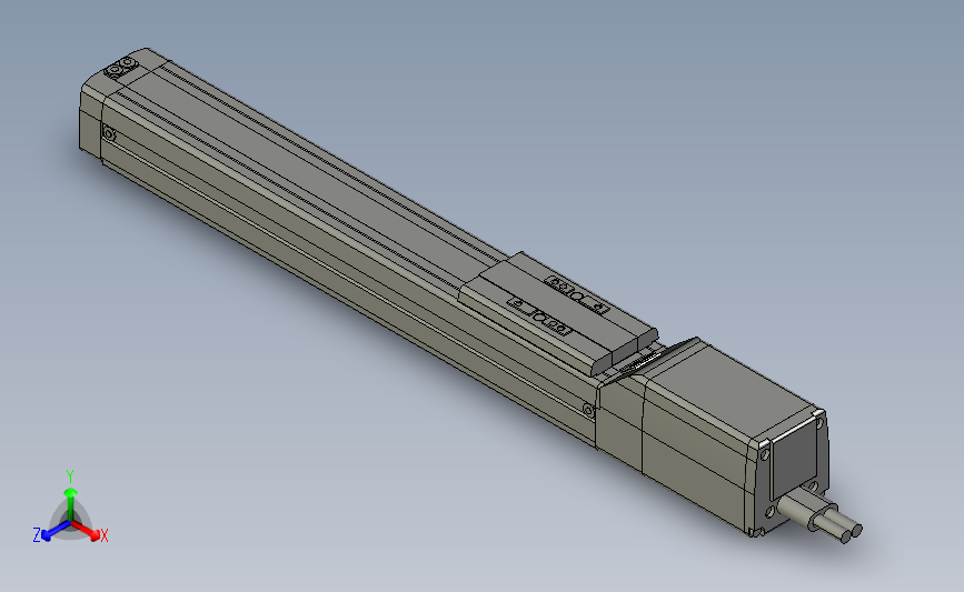 IAI艾卫艾电缸RCP2-SA5C-I-42P-3-250_STEP_模型图纸下载 – 懒石网