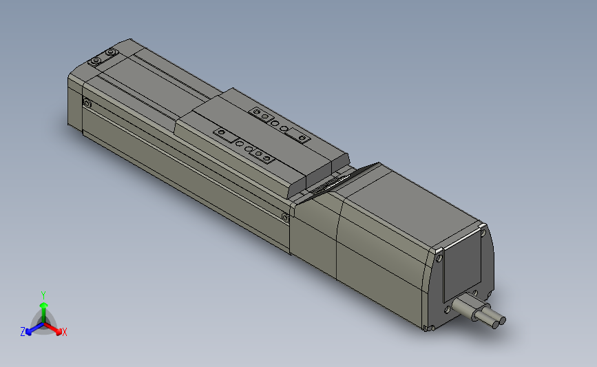 IAI艾卫艾电缸RCP2-SA7R-I-56P-4-100_STEP_模型图纸下载 – 懒石网