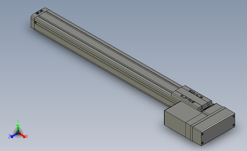 IAI艾卫艾电缸RCP2-SA7R-I-56P-4-100_STEP_模型图纸下载 – 懒石网