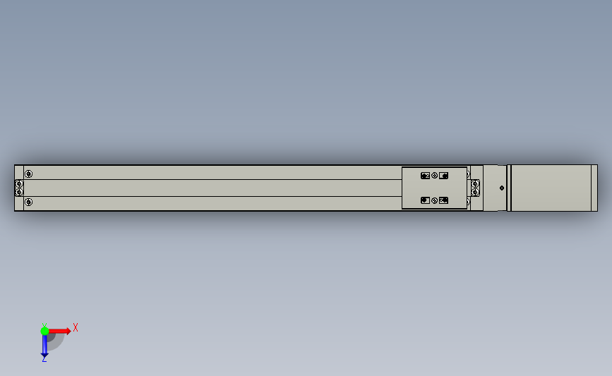 IAI艾卫艾电缸RCP3-SA5C-I-42P-20-400_STEP_模型图纸下载 – 懒石网