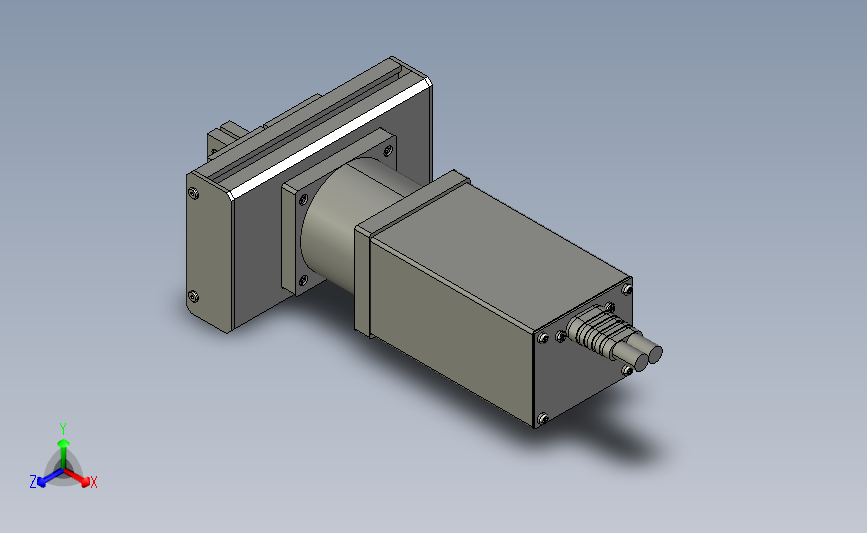 IAI艾卫艾电缸RCS2-GR8-I-60-5-40_STEP_模型图纸下载 – 懒石网