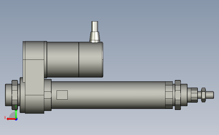 IAI艾卫艾电缸RCS2-RA4R-I-20-12-100_STEP_模型图纸下载 – 懒石网