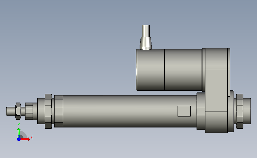 IAI艾卫艾电缸RCS2-RA4R-I-20-12-100_STEP_模型图纸下载 – 懒石网