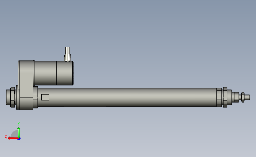IAI艾卫艾电缸RCS2-RA4R-I-20-12-300_STEP_模型图纸下载 – 懒石网