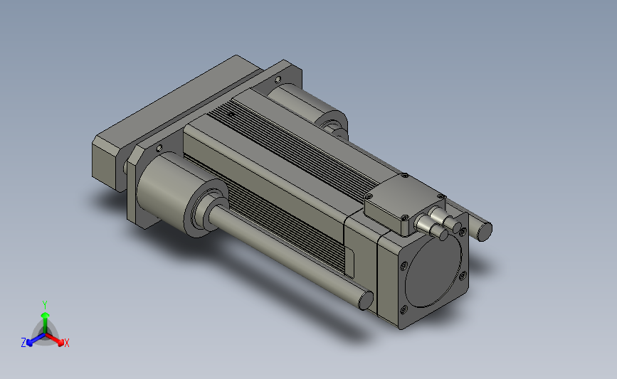 IAI艾卫艾电缸RCS2-SA6R-I-30-12-400_STEP_模型图纸下载 – 懒石网