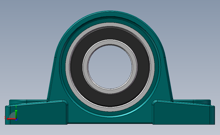 带立式座轴承,UCP318_SOLIDWORKS 2015_模型图纸下载 – 懒石网