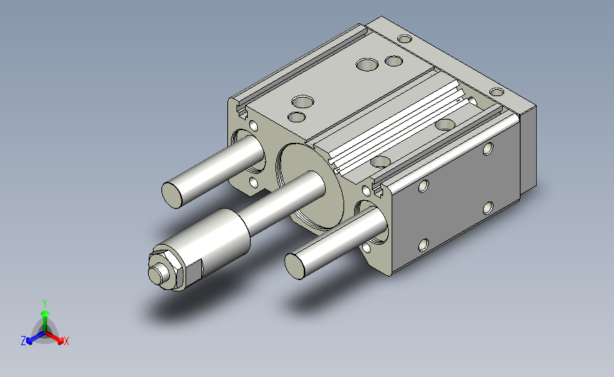 气立可CHELIC气动元件3D-STU20x50_STEP_模型图纸下载 – 懒石网