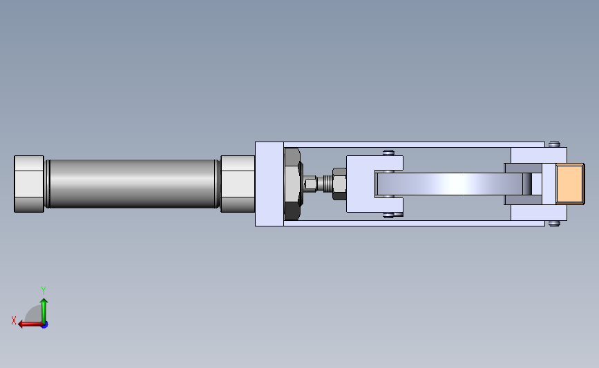 机械式夹爪 Solidworks 2015 模型图纸下载 懒石网
