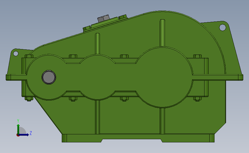 JZQ系列齿轮减速机[JZQ350-10-1-Z]_SOLIDWORKS 2018_模型图纸下载 – 懒石网