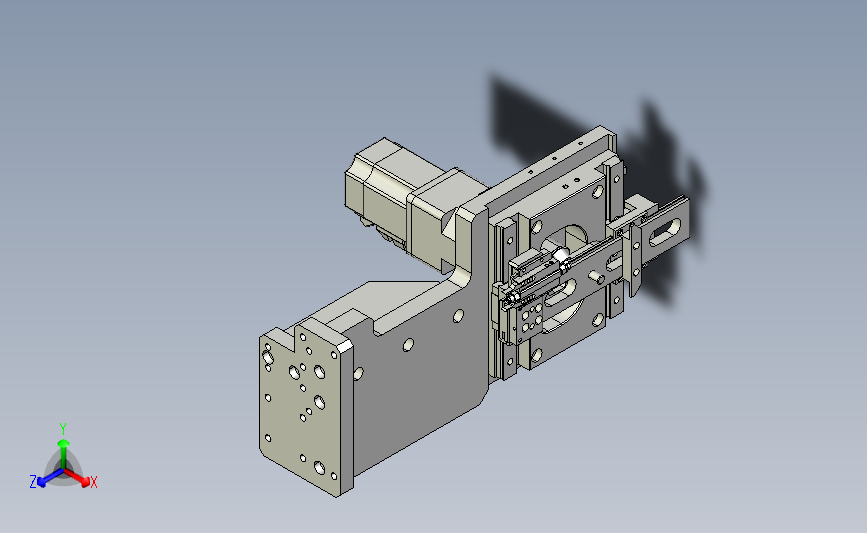 PPU机械手_STEP_模型图纸下载 – 懒石网