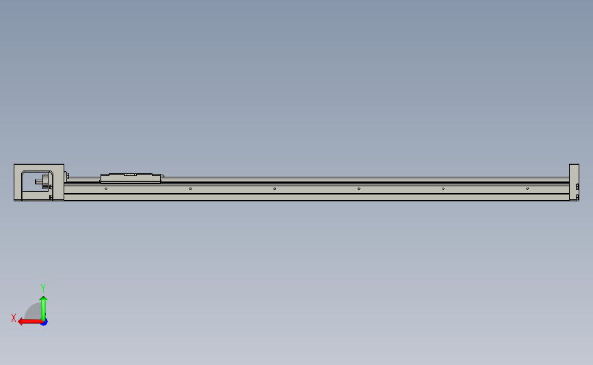 ROBOT 线性马达平台KK60-600A1-F0.stp_STEP_模型图纸下载 – 懒石网