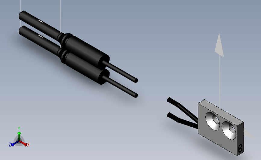 欧母龙omron标准件e32 D25xb Solidworks 2001 模型图纸下载 懒石网