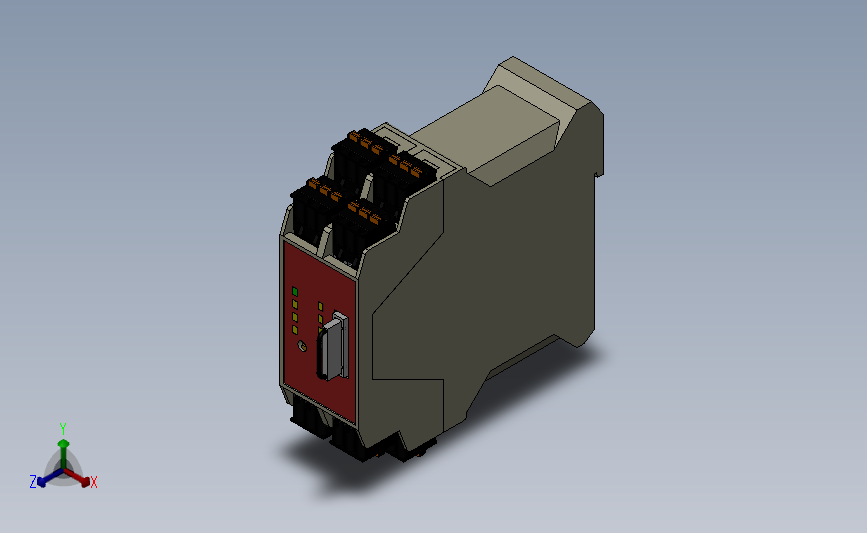 欧母龙omron标准件g9sx Nsa222 T03 Rc Solidworks 2001 模型图纸下载 懒石网