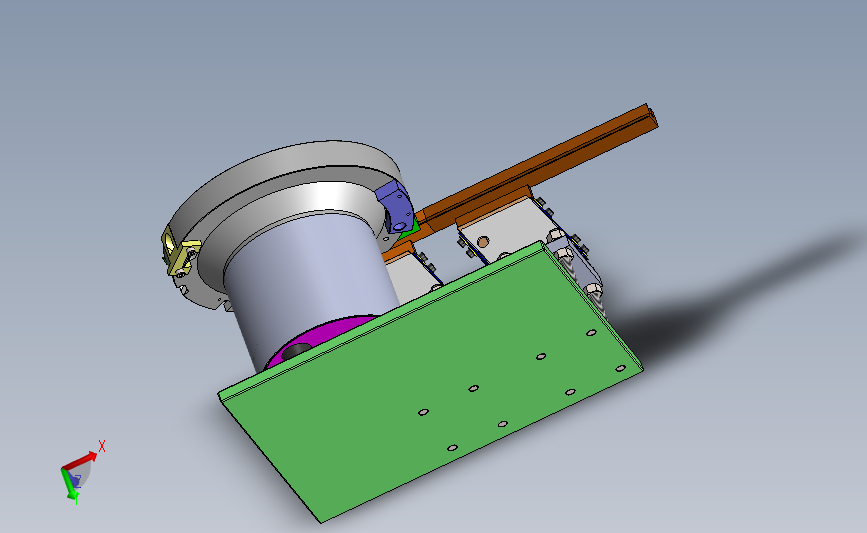 039.精密自动送料振动盘（震动盘）_SOLIDWORKS 2014_模型图纸下载 – 懒石网
